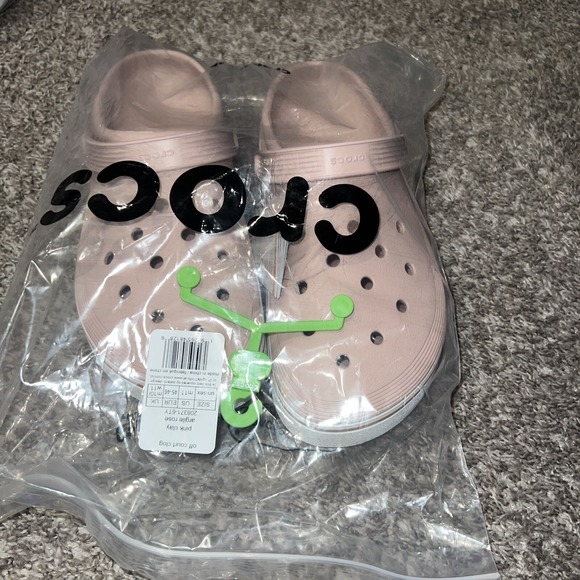CROCS | Shoes | Nwt Off Court Clog Crocs Size Men 1 28316ty Pink Clay ...